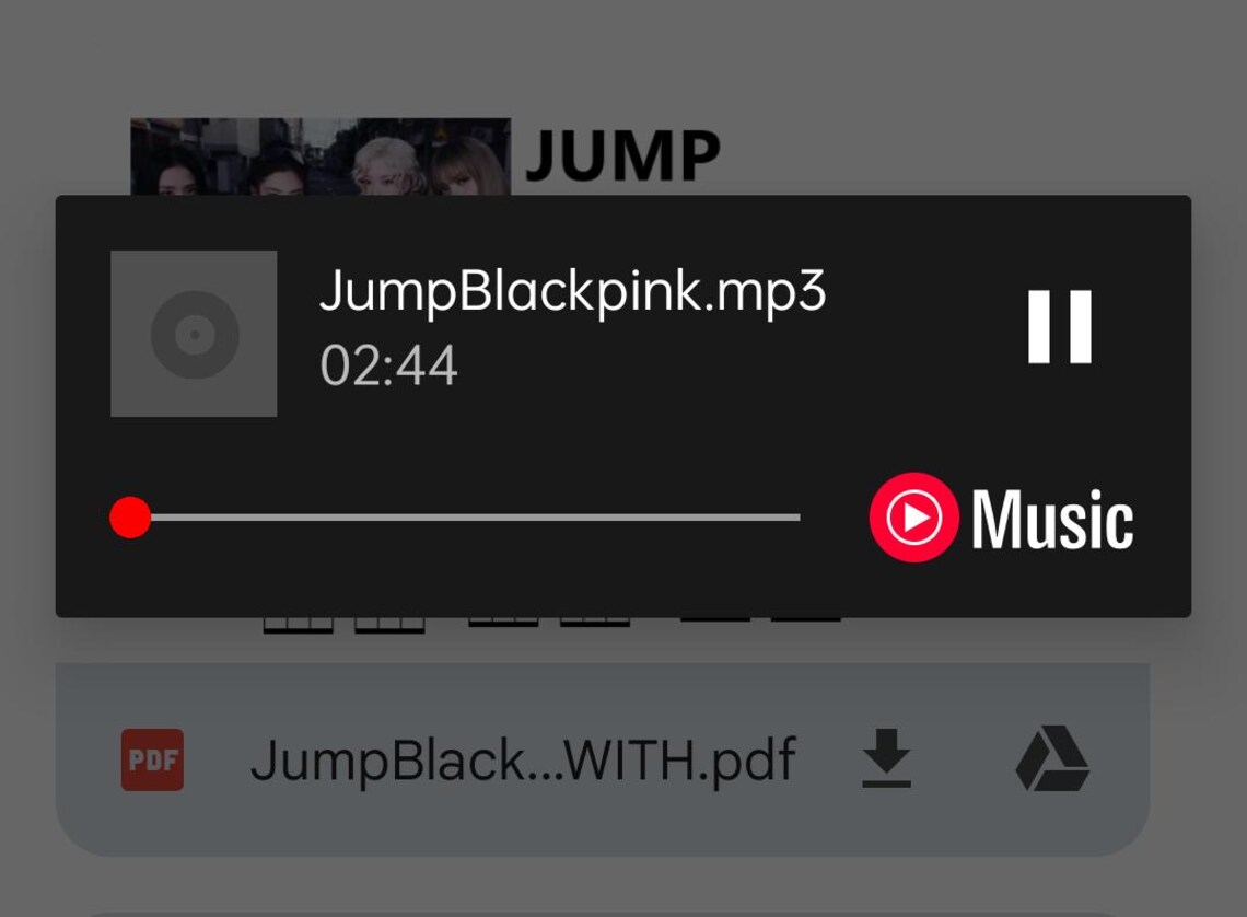Jump Piano Sheet Music Score With Note Names KPOP - Etsy