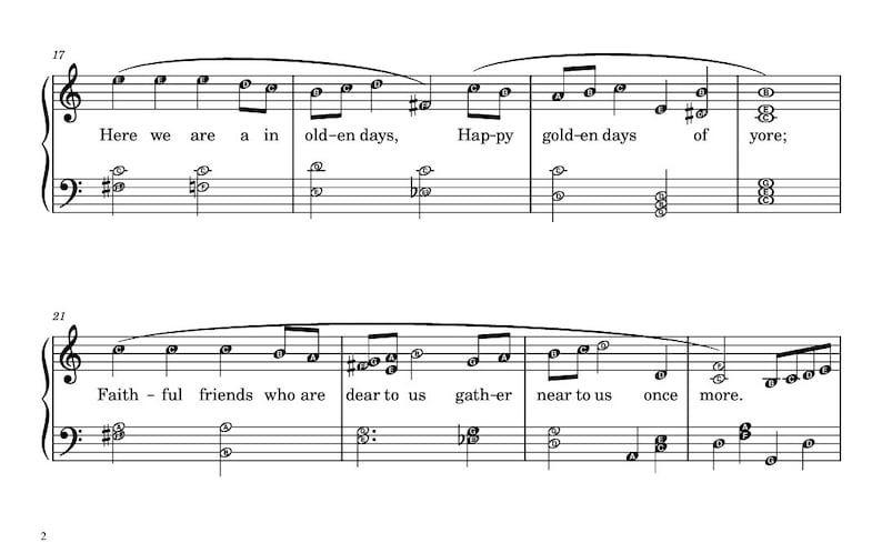 Have Yourself a Merry Little Christmas Piano Sheet Music With Note ...