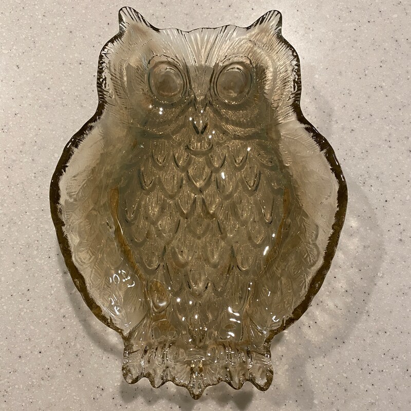 Owl Dish - Etsy