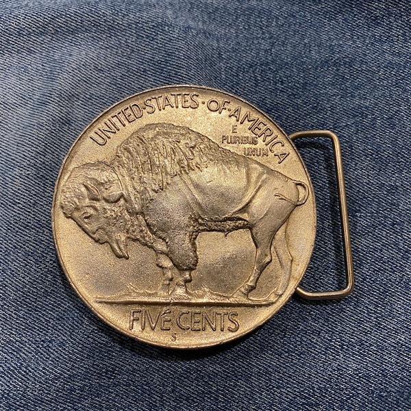 Buffalo Belt Buckle - Etsy