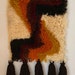 Vintage Abstract Latch Hook Wall Hanging - Etsy