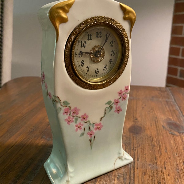 Porcelain Clock - Etsy