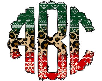 Red Leopard Font - Etsy