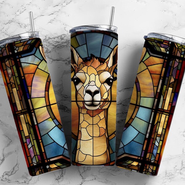 Alpaca Stained Glass - Etsy
