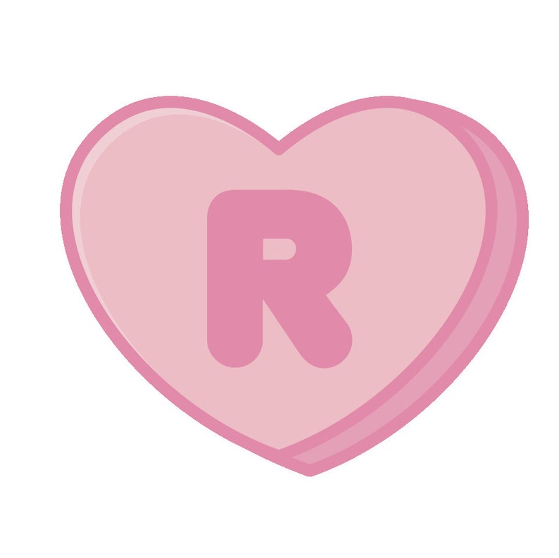 Candy Heart Alphabet Love Heart Alphabet Love Alphabet PNG - Etsy
