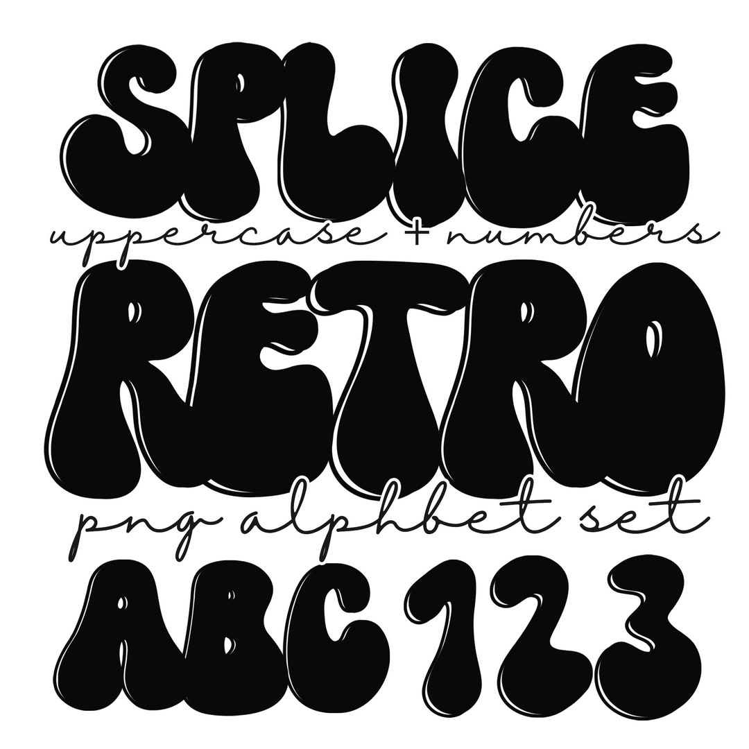 Black Alphabet PNG, Spliced Hand Drawn Font, Full Uppercase Letters ...