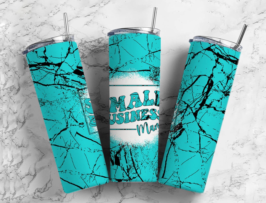 Turquoise Gem 20oz Sublimation Tumbler Designs, Small Business 9.2 X 8. ...