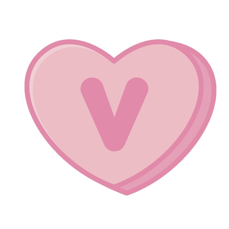 Candy Heart Alphabet Love Heart Alphabet Love Alphabet PNG - Etsy