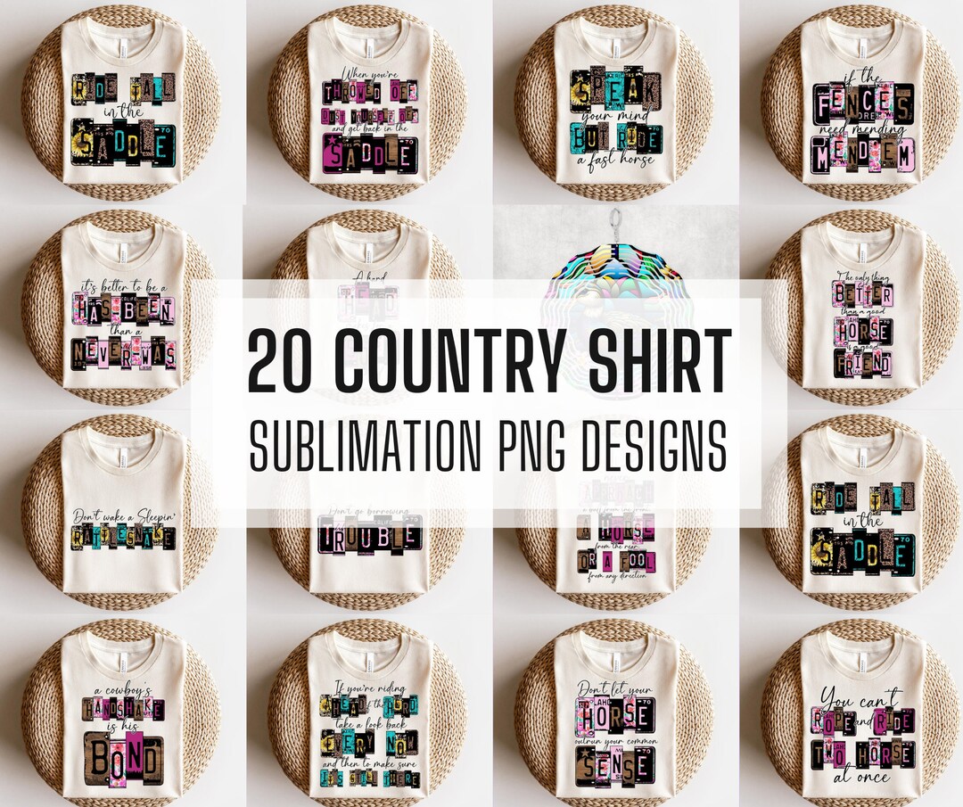 20+ Country Saying PNG Bundle, PNG Mega Bundle, Shirt PNG Design ...