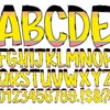 Farm Animal Doodle Letters, Horse Alphabet, Cow Alphabet PNG, Entire ...