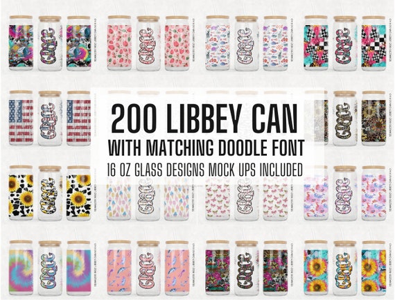 100 MEGA BUNDLE Doodle Letters Uppercase &amp; Lowercase - Etsy