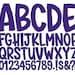 100 MEGA BUNDLE - Doodle Letters! 100 Solid Colours Uppercase ...