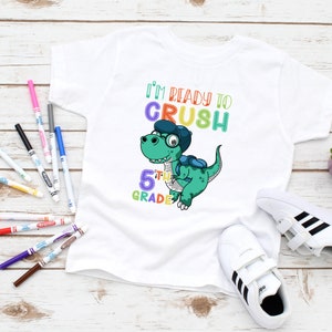 7x Back to School Dinosaur PNG Bundle, PNG Mega Bundle, Boy Dino Shirt ...
