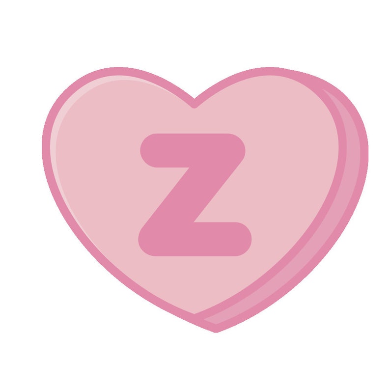 Candy Heart Alphabet Love Heart Alphabet Love Alphabet PNG - Etsy
