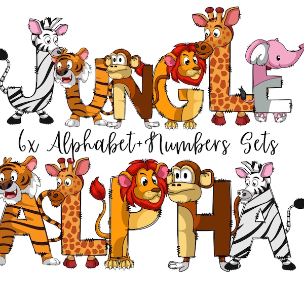 Jungle Animal - Etsy