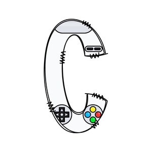 Video Game Doodle Letters, Gamer Alphabet, Gaming Alphabet PNG, Entire ...