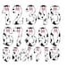 Farm Animal Doodle Letters, Horse Alphabet, Cow Alphabet PNG, Entire ...