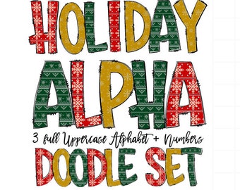 Ugly Sweater Numbers - Etsy