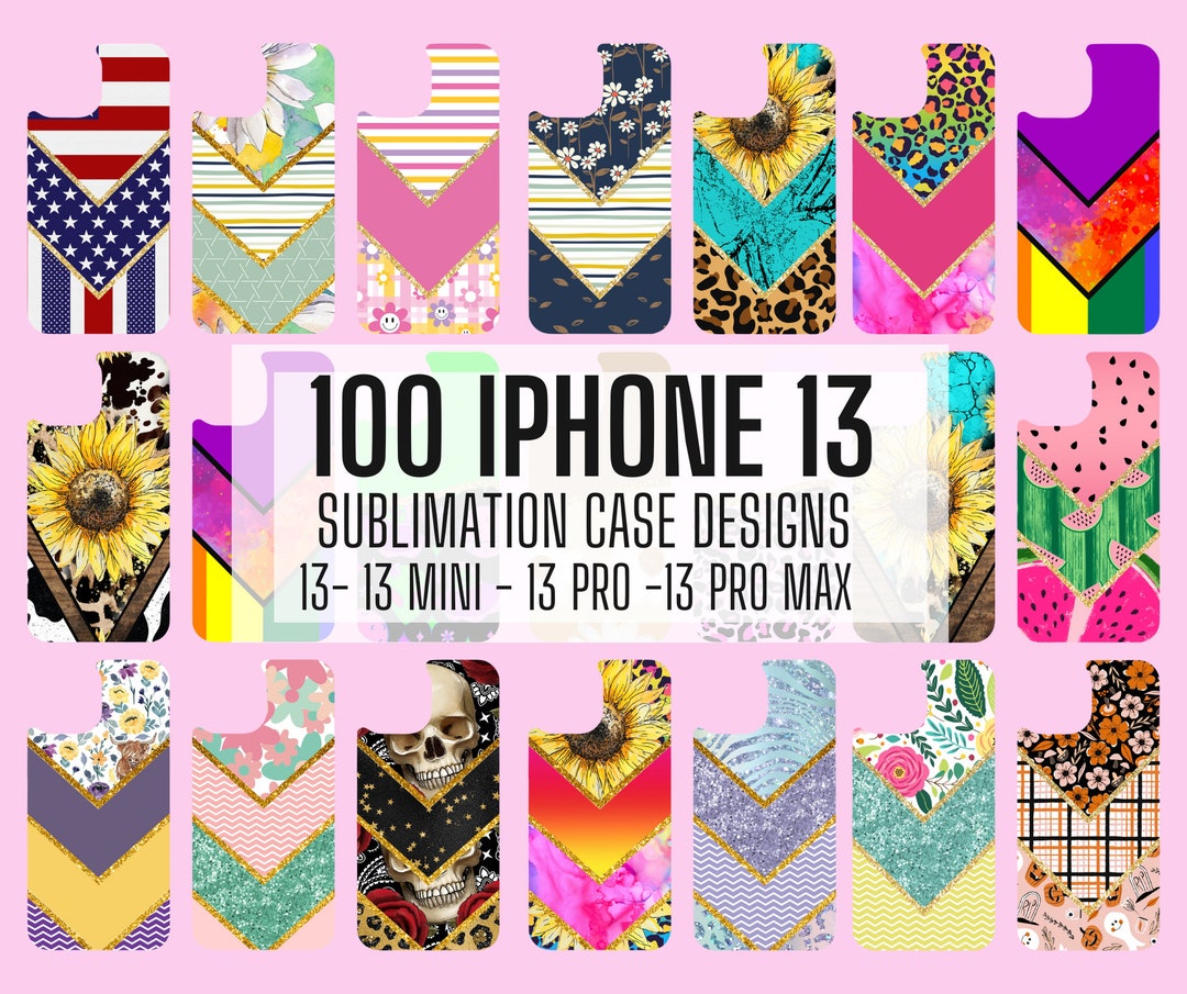 100 V Split iPhone 13 Sublimation Design, 13, 13 Mini, 13pro, 13pro Max ...