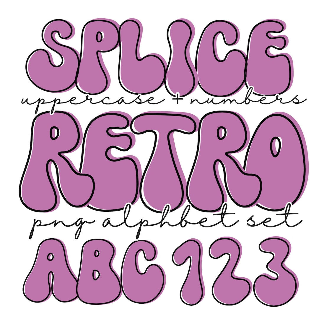 Light Purple Alphabet PNG, Spliced Hand Drawn Font, Full Uppercase ...