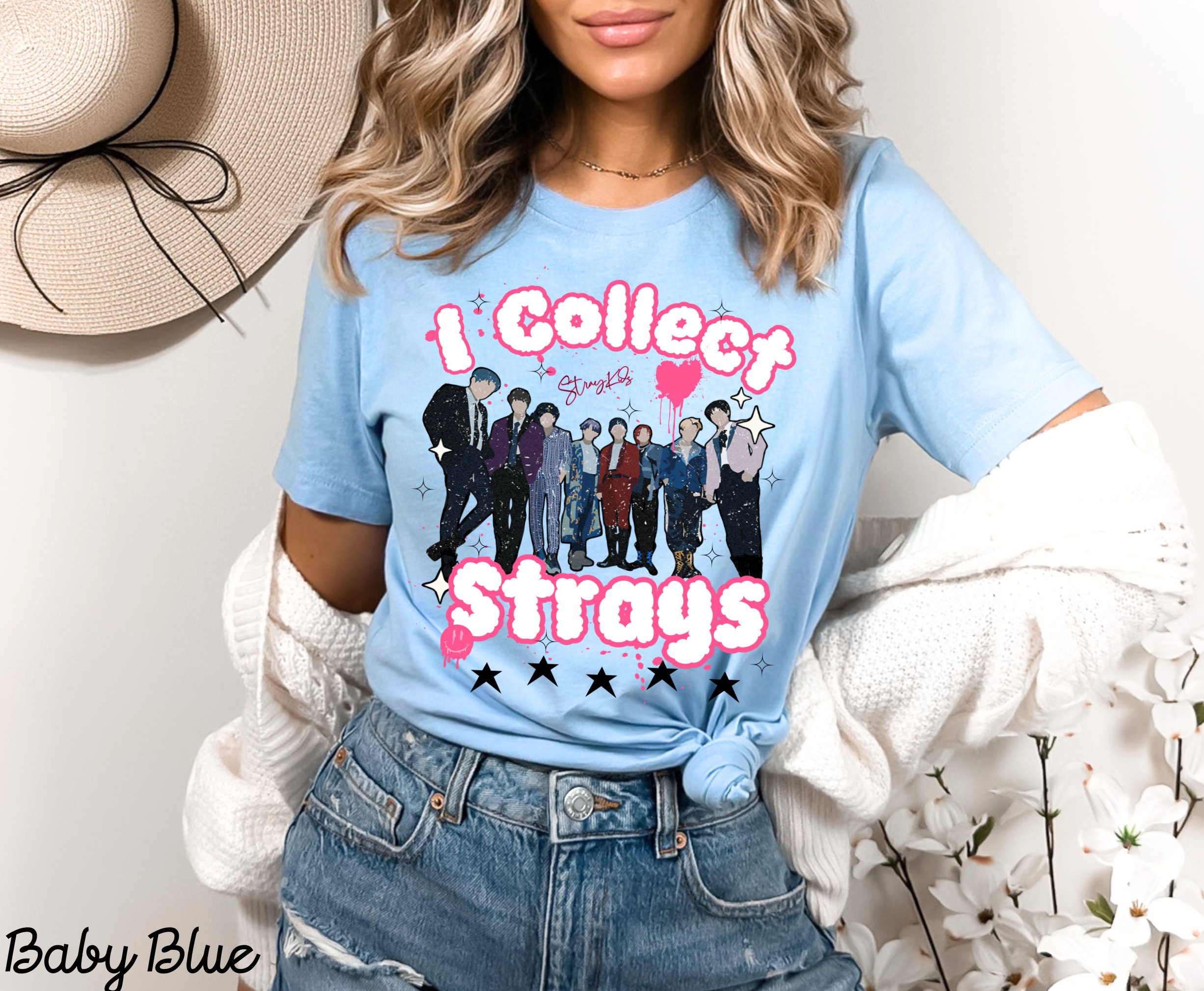 I Collect Strays Stray Kids Shirt Stray Kids Merch SKZOO - Etsy