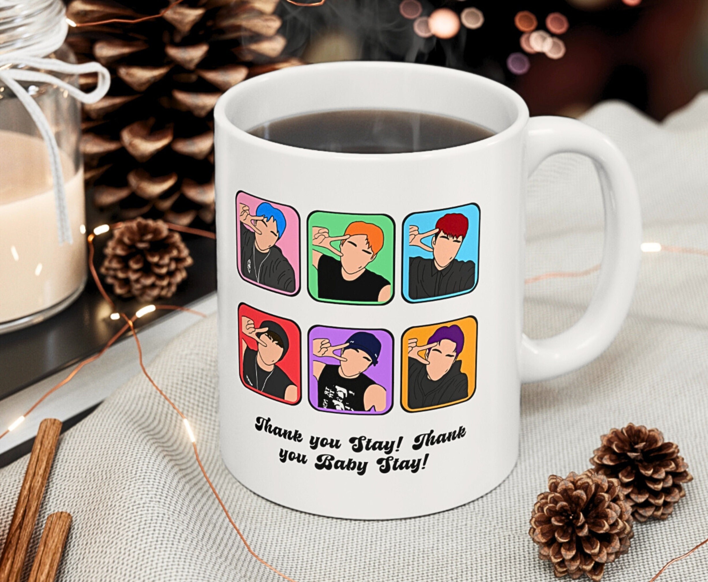 Chans Room Cute Stray Kids Mug, Stray Kids Cup, Stray Kids Merch sold ...