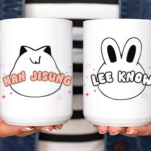 Cute Stray Kids Mug, Stray Kids Cup, Stray Kids Merch, SKZOO, Bang Chan ...
