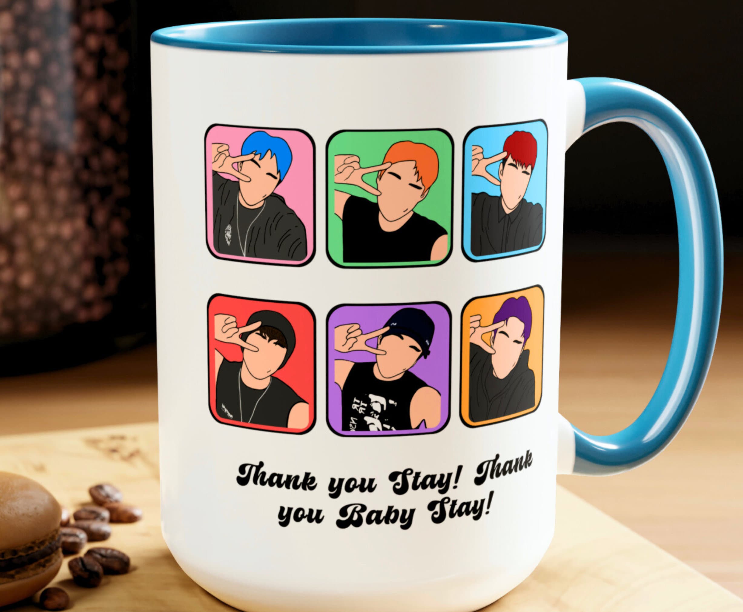 Chans Room Cute Stray Kids Mug, Stray Kids Cup, Stray Kids Merch sold ...