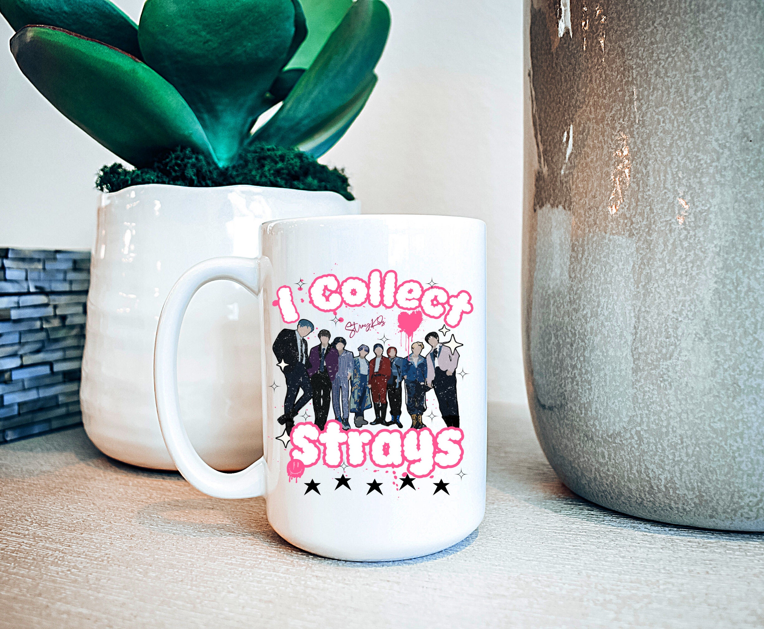 Cute Stray Kids Mug, Stray Kids Cup, Stray Kids Merch, SKZOO, Bang Chan ...
