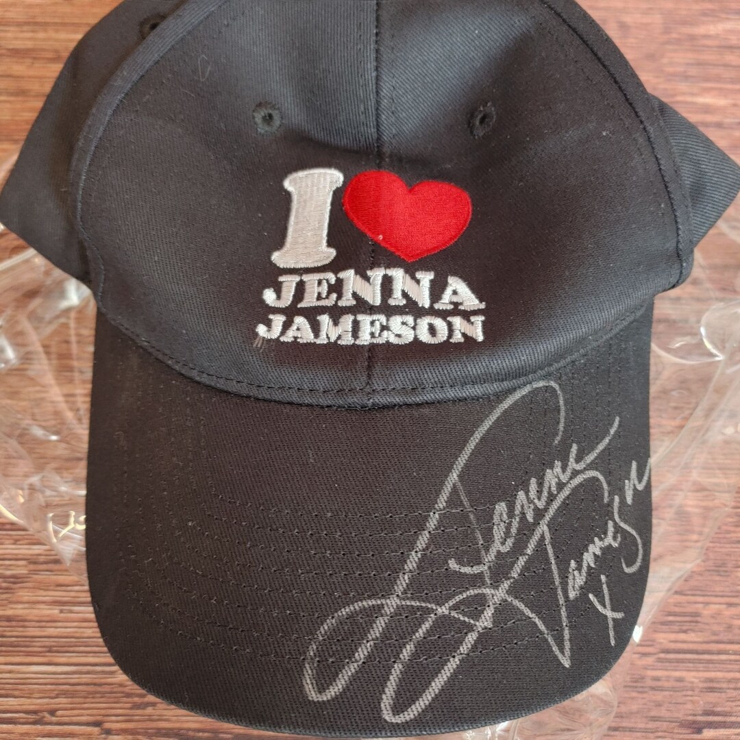 Jenna Jameson Autographed Ball Cap Signed I Love Jenna Jameson - Etsy
