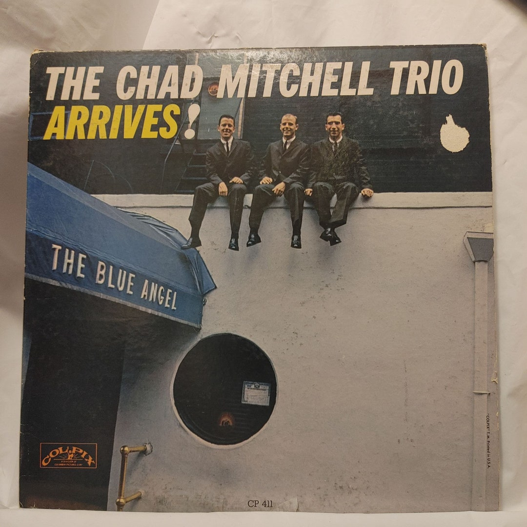 Vintage 1964 LP Vinyl Record the Chad Mitchell Trio [CP 411] Country ...