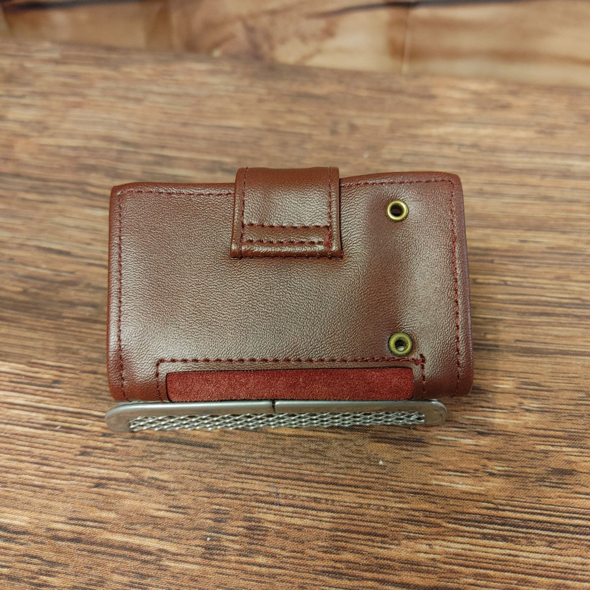 Vintage Avon Suede/leather Keycase Bi-fold Wallet Red - Etsy