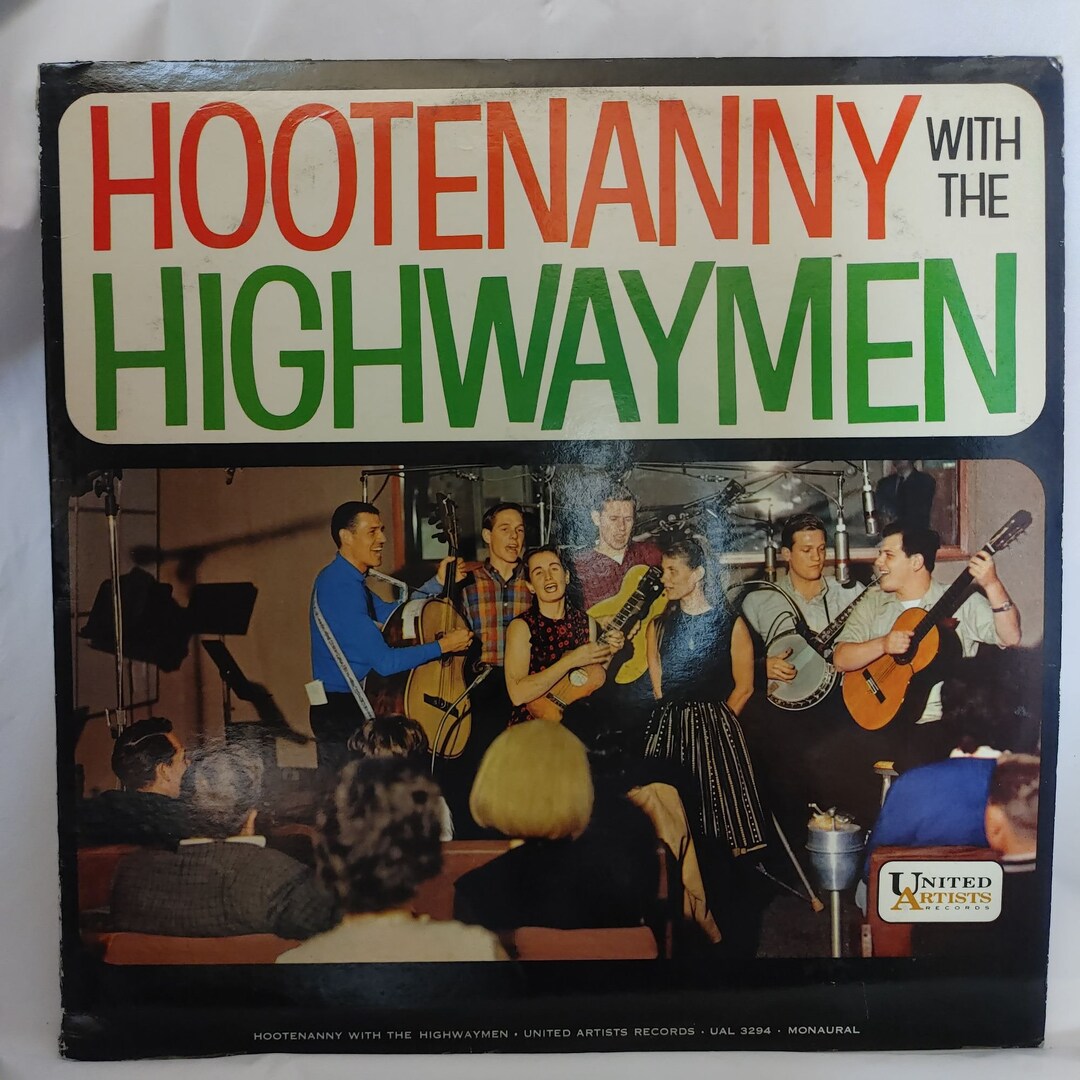 Vintage the Highwaymen Hootenanny With the Highwaymen LP Vinyl Record ...