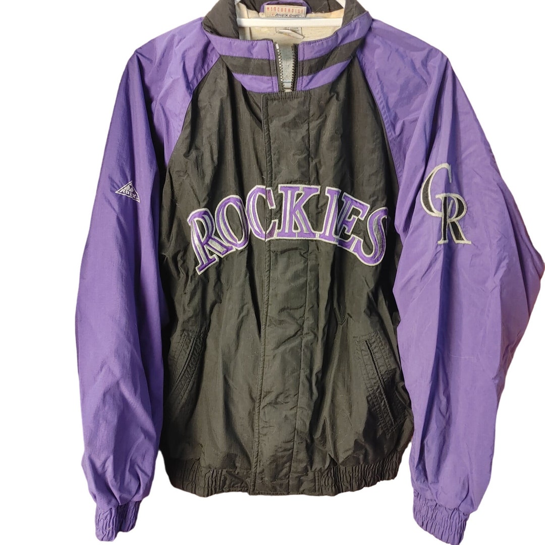 Genuine Merchandise Apex One Men's Black/purple Colorado Rockies Light ...