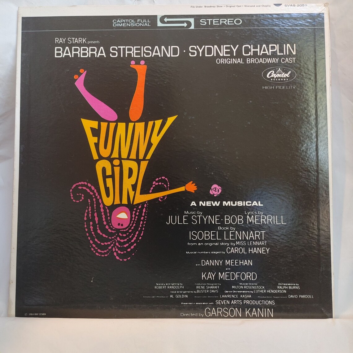 Vintage 1964 Barbra Streisand Sydney Chaplin Funny Girl - Etsy