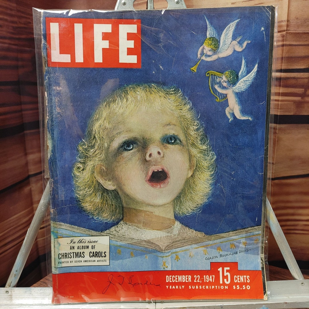 Vintage LIFE Magazine | December 22, 1947 " an Album of Christmas ...