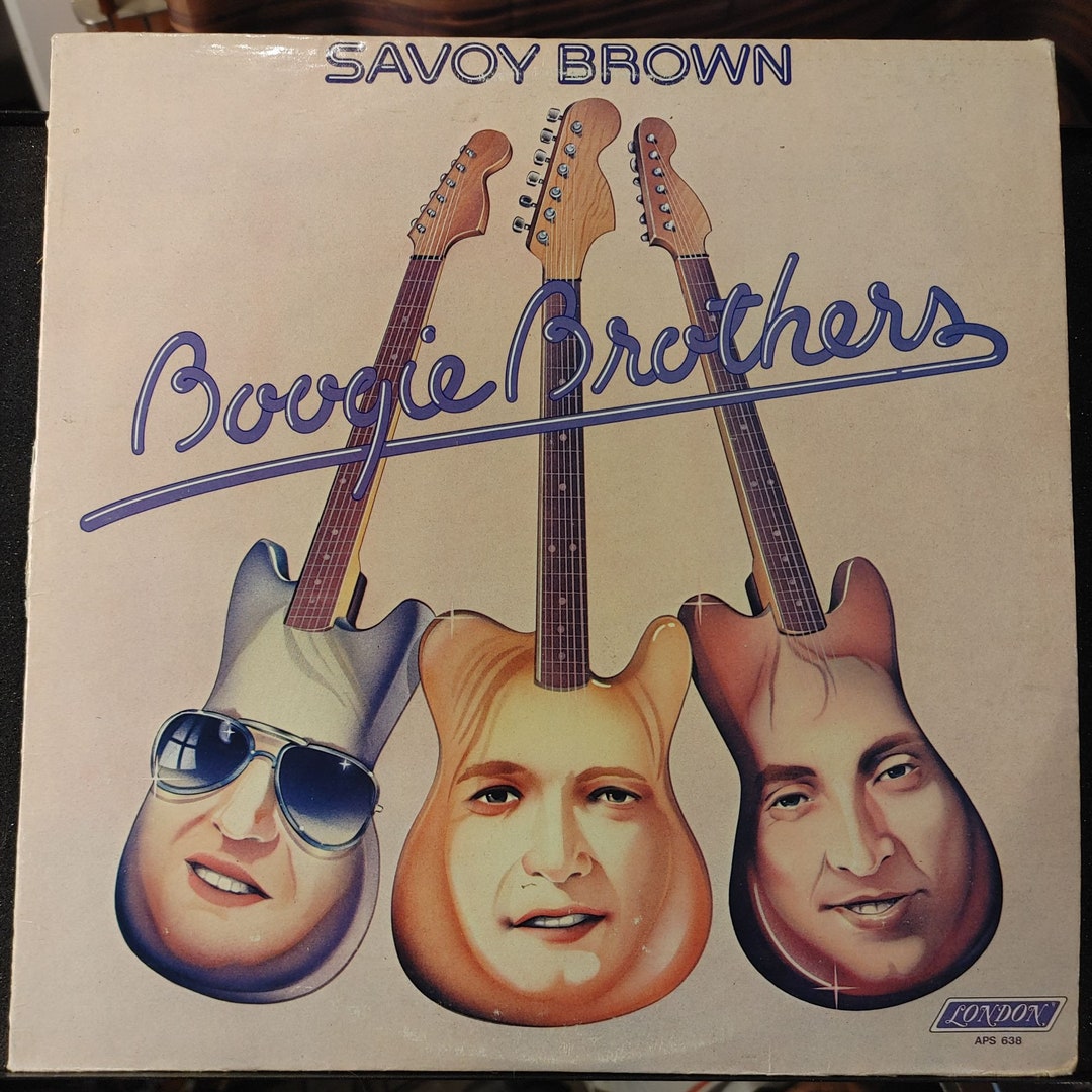 Vintage LP Vinyl Record Savoy Brown – Boogie Brothers 1974 - Etsy