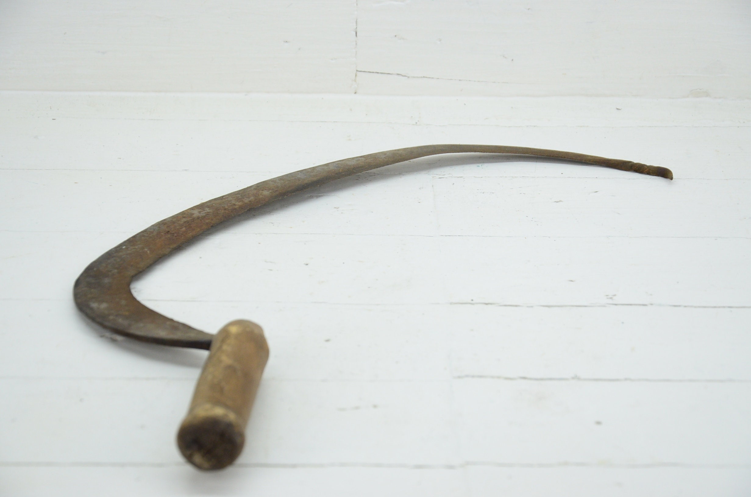Old Hand Sickle - Hand Primitive Farm Tools - Antiqe Hand Sickle ...