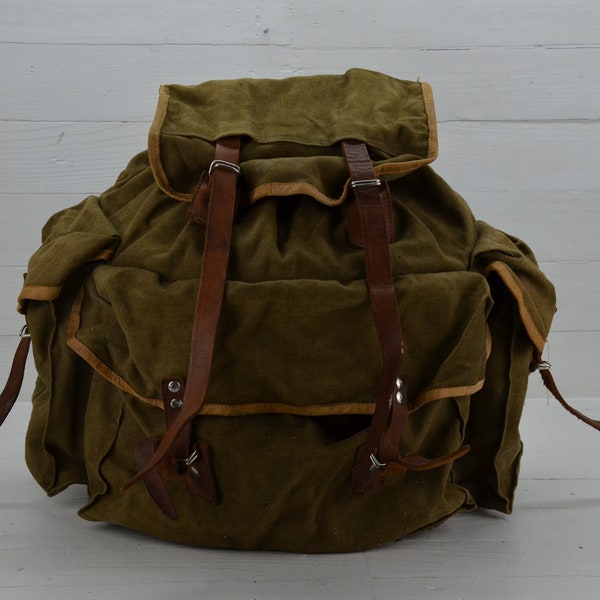 Canvas Backpack - Etsy