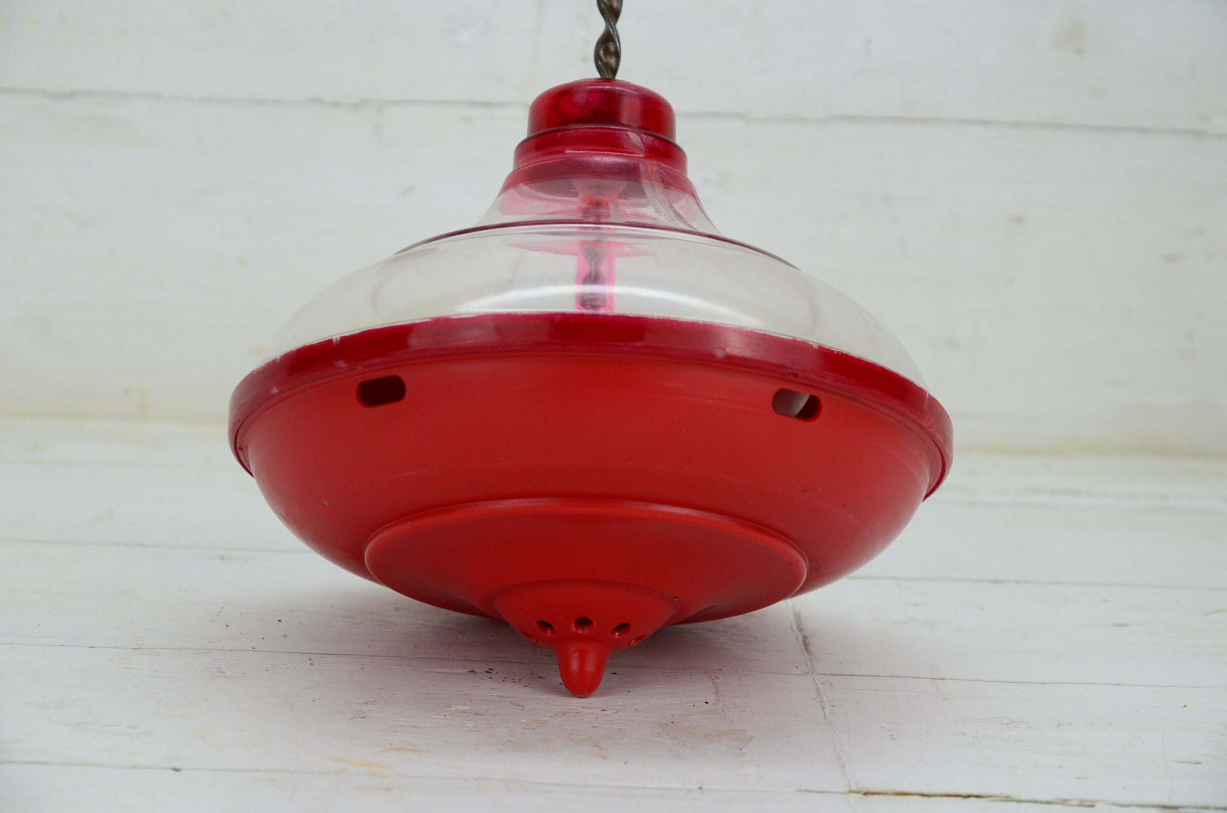 Vintage Plastic Whipping Top - Old Spinning Top - Vintage Toy - Old ...