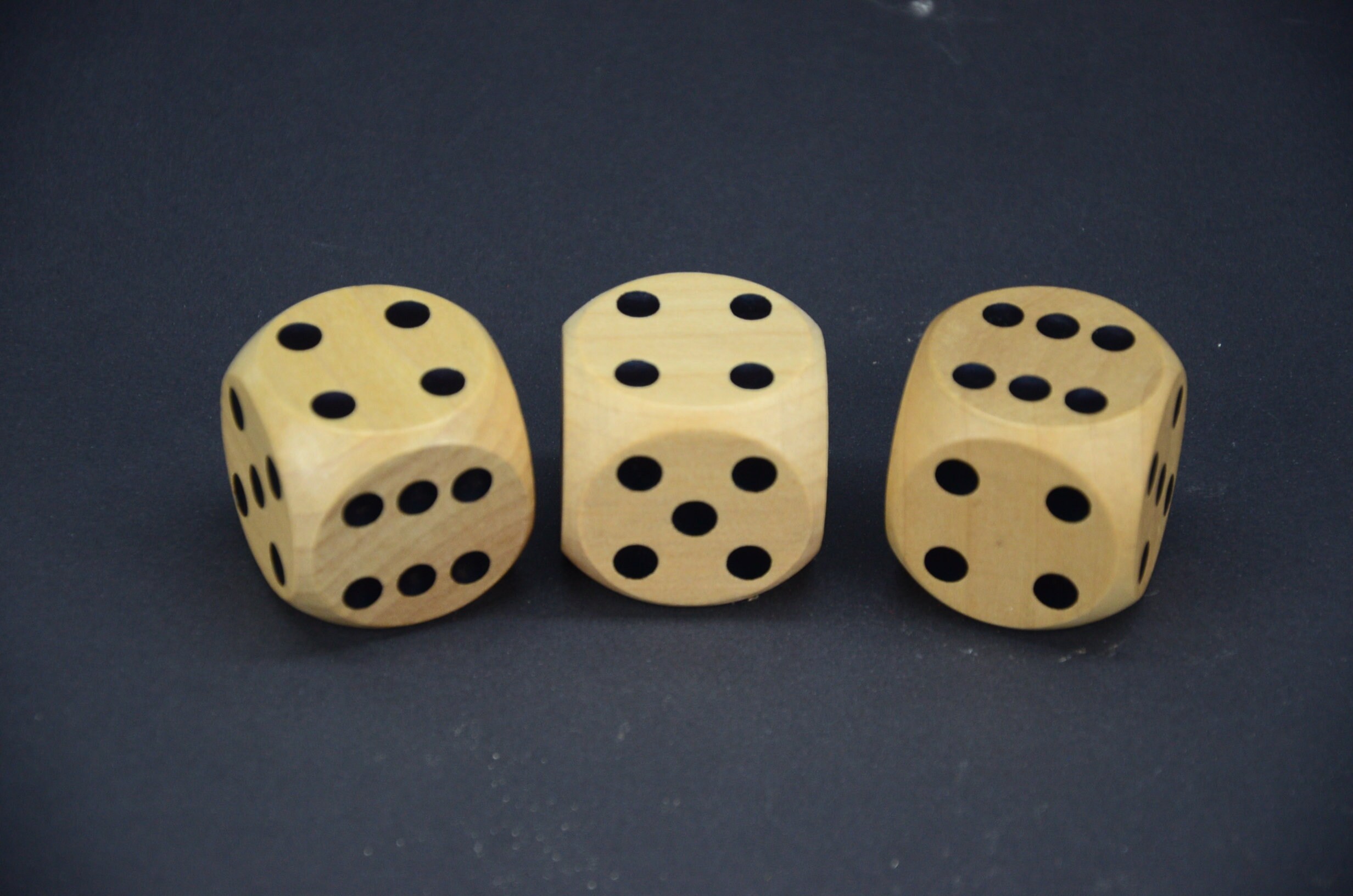 Set of Large Wooden Dice Vintage Wooden Dice Big Set Dice Big Dice ...