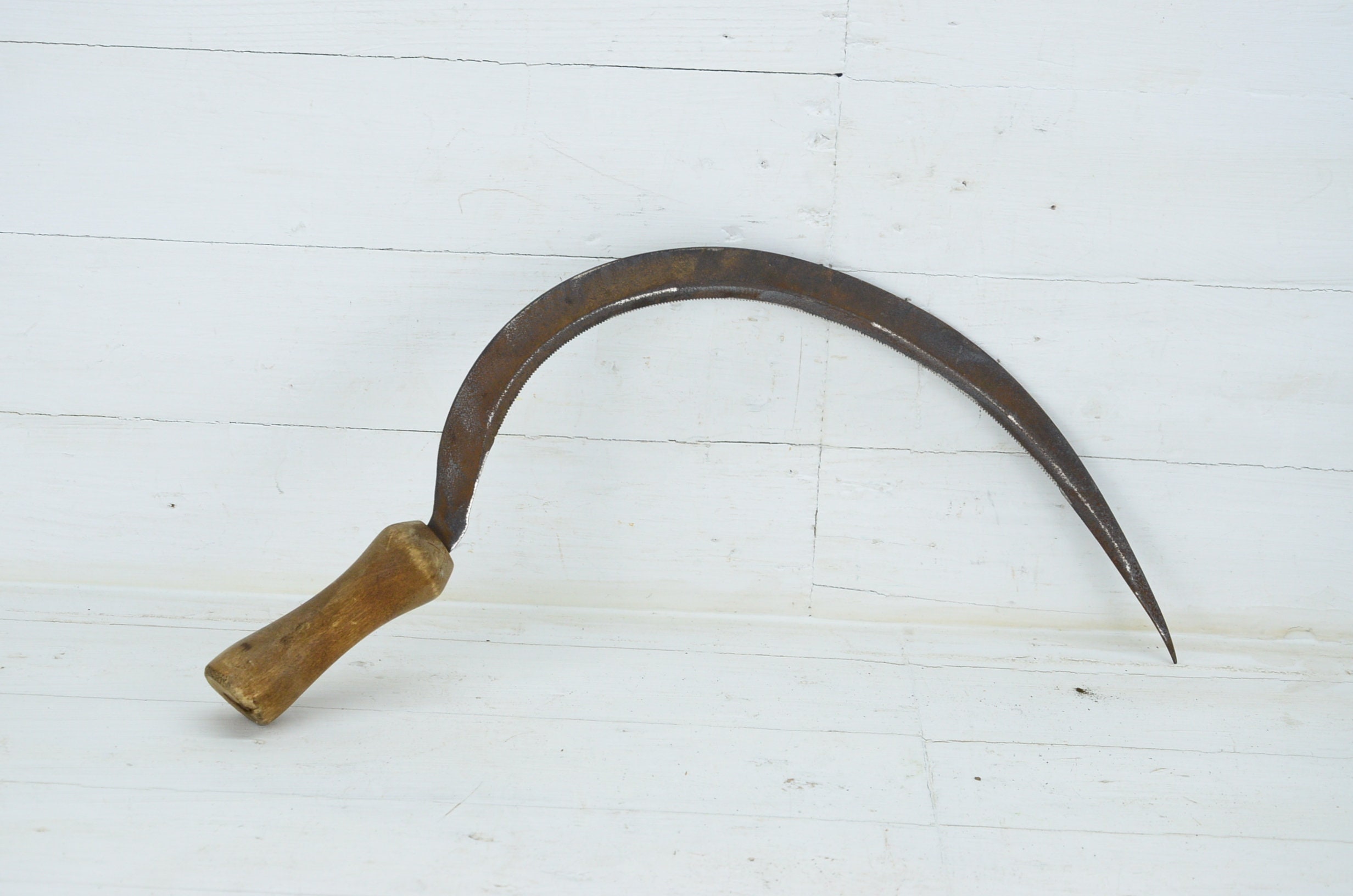 Old Hand Sickle - Hand Primitive Farm Tools - Antiqe Hand Sickle ...