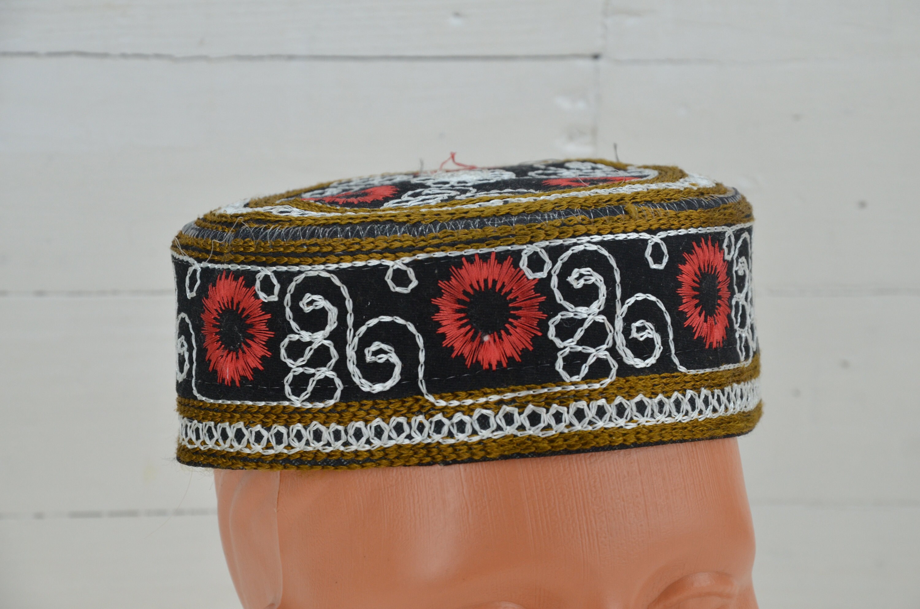 Uzbek Hat "tubeteika" - Traditikal Islam Hat - Islam Fabric Hat ...