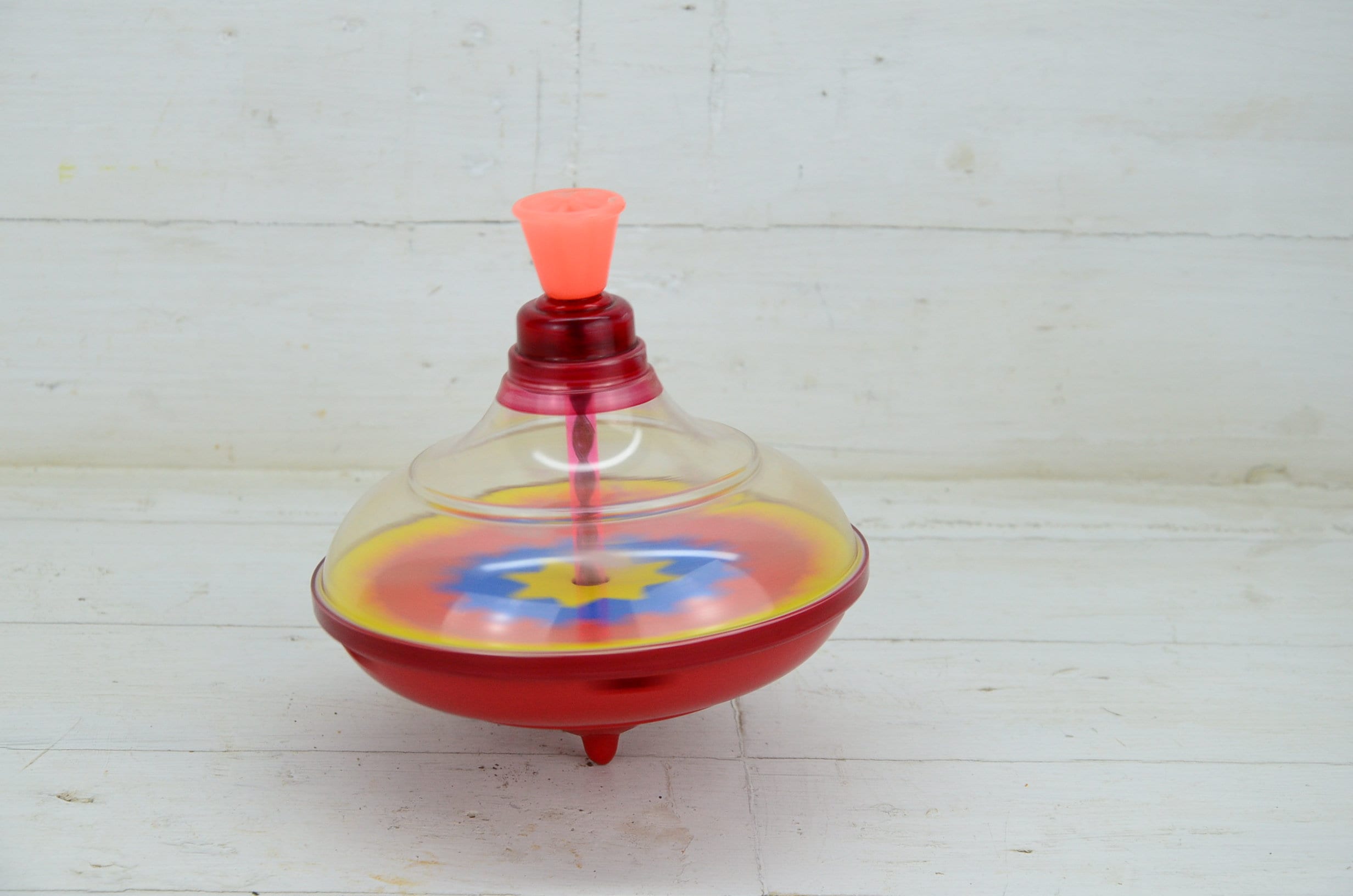 Vintage Plastic Whipping Top Old Spinning Top Vintage Toy Old Whipping ...