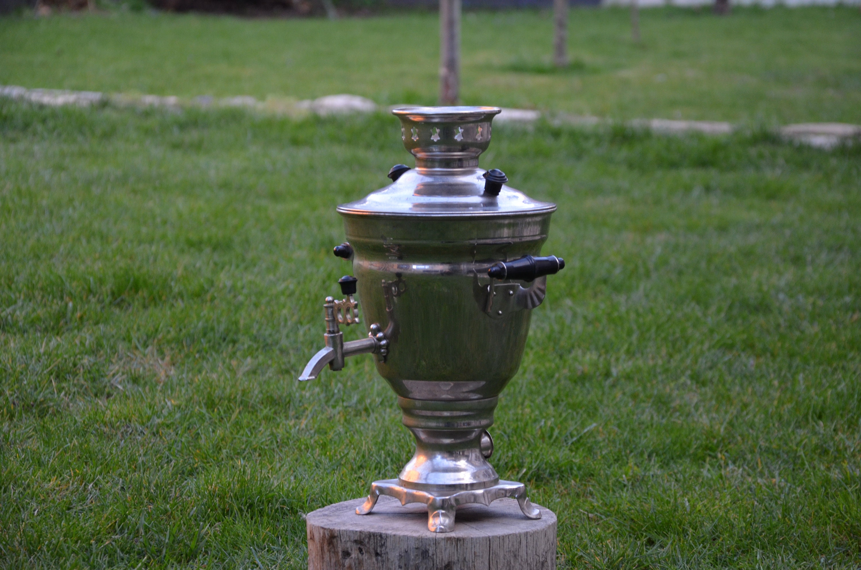 Vintage Soviet Samovar Russian Electric Samovar Vintage Electric Kettle ...