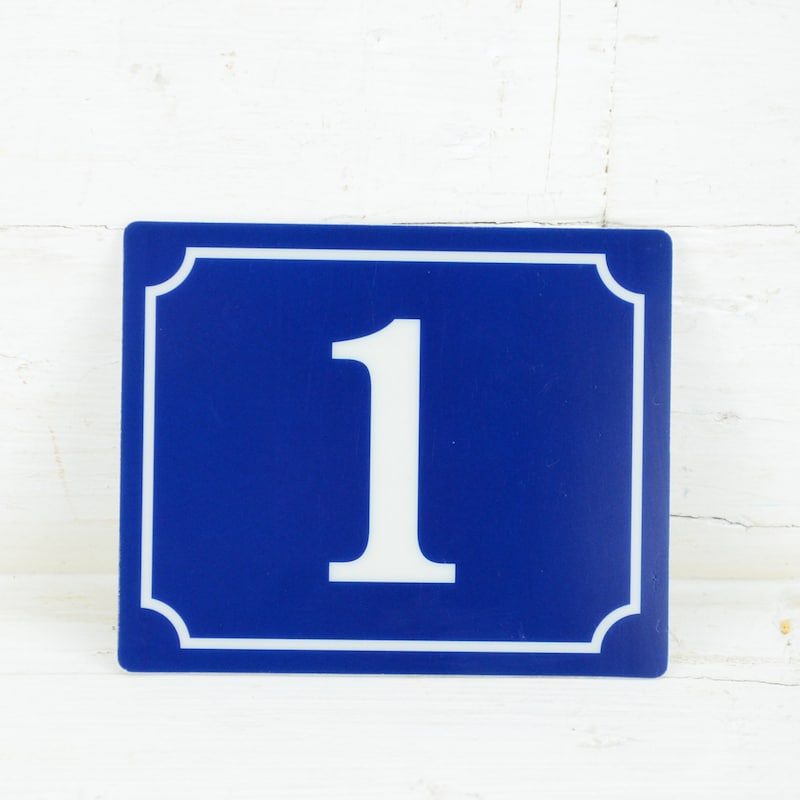 French House Numbers - Etsy