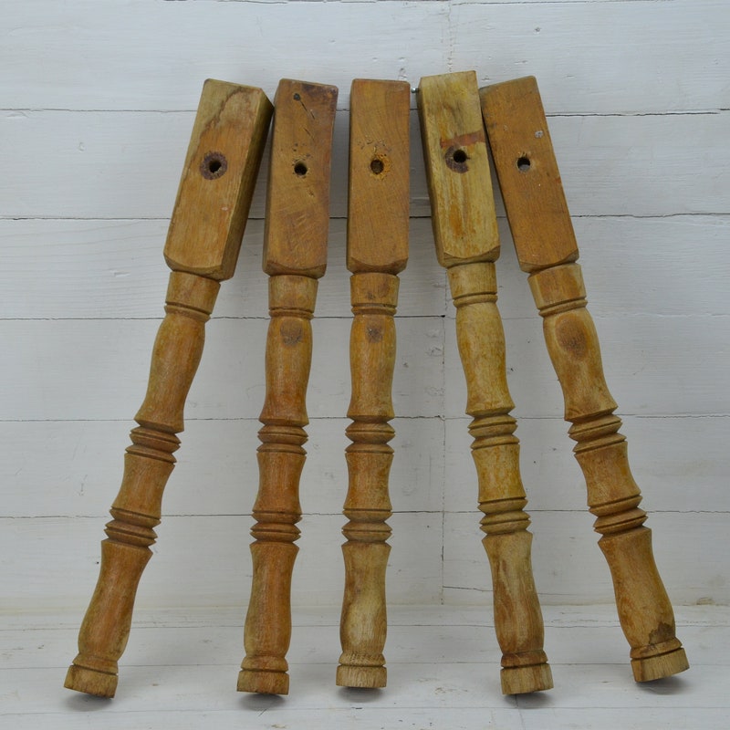 Wooden Table Legs - Etsy