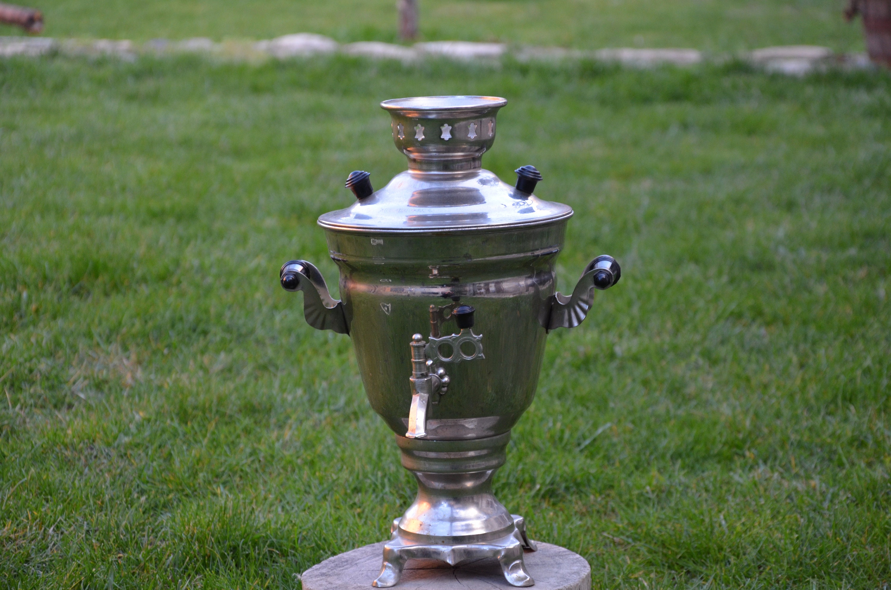 Vintage Soviet Samovar Russian Electric Samovar Vintage Electric Kettle ...