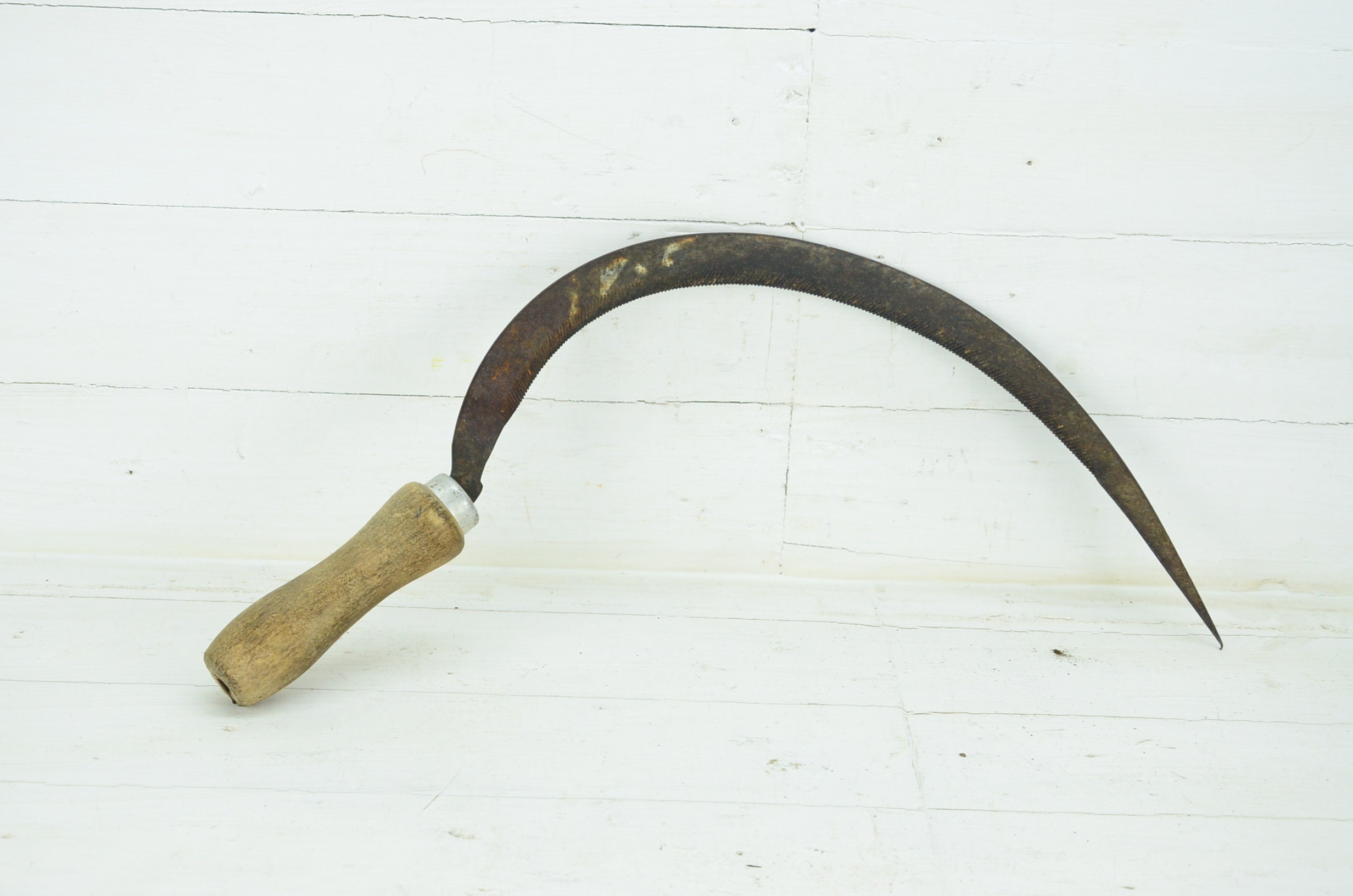 Old Hand Sickle - Hand Primitive Farm Tools - Antiqe Hand Sickle ...