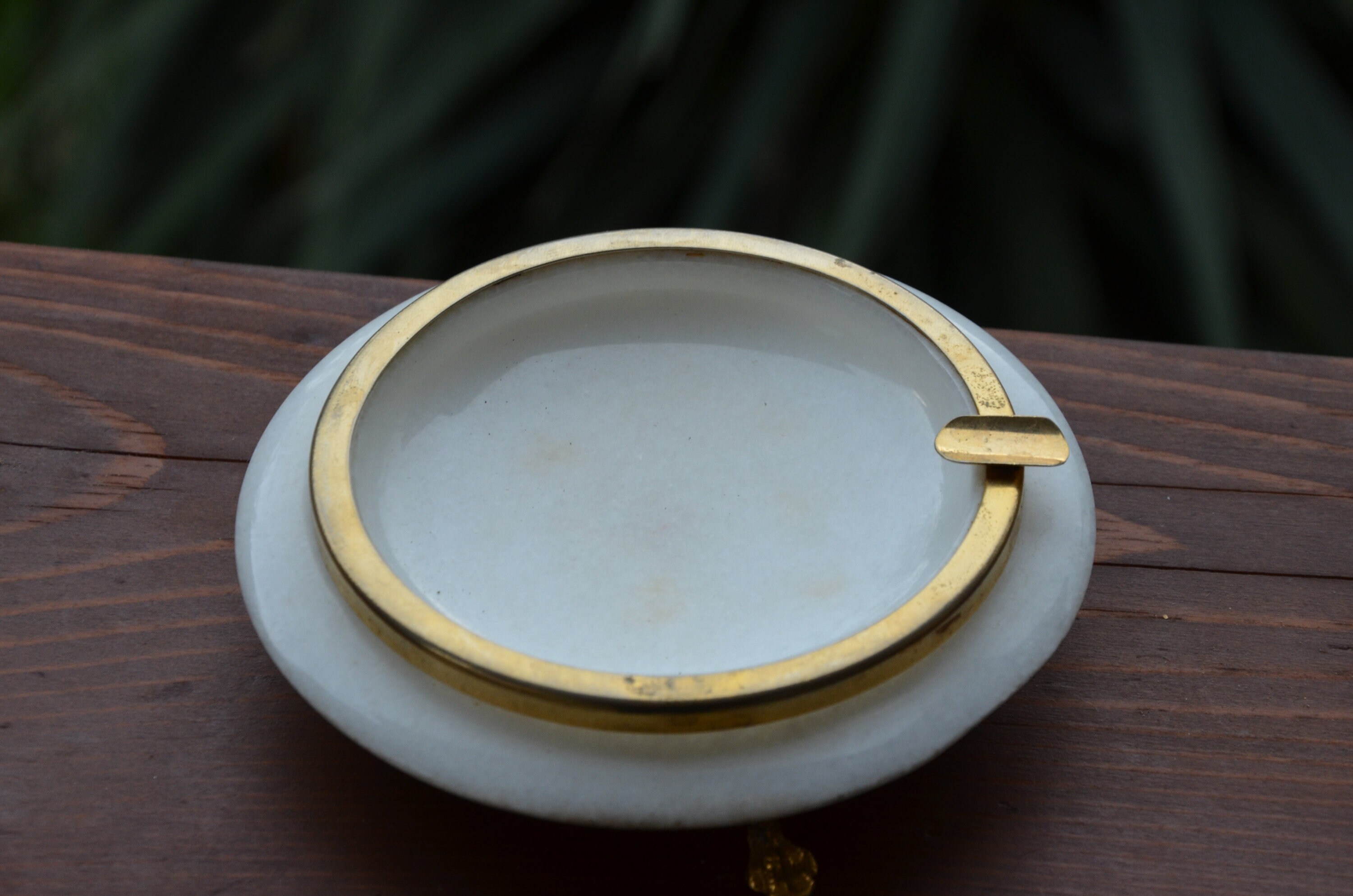 White Marble Ashtray Vintage Marble Ashtray Massive Marble - Etsy